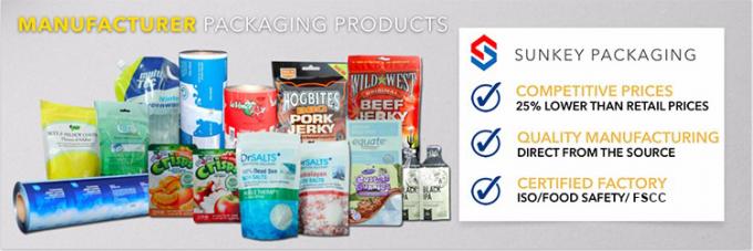 LDPE LLDPE Laminated Food Packaging For Tyson Degradable Recyclable ...