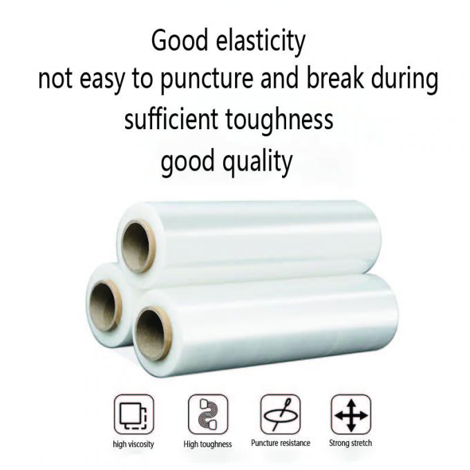 Plastic Clear Laminated Film Roll Jumbo Lld PE Pallet Wrap Stretch Film ...